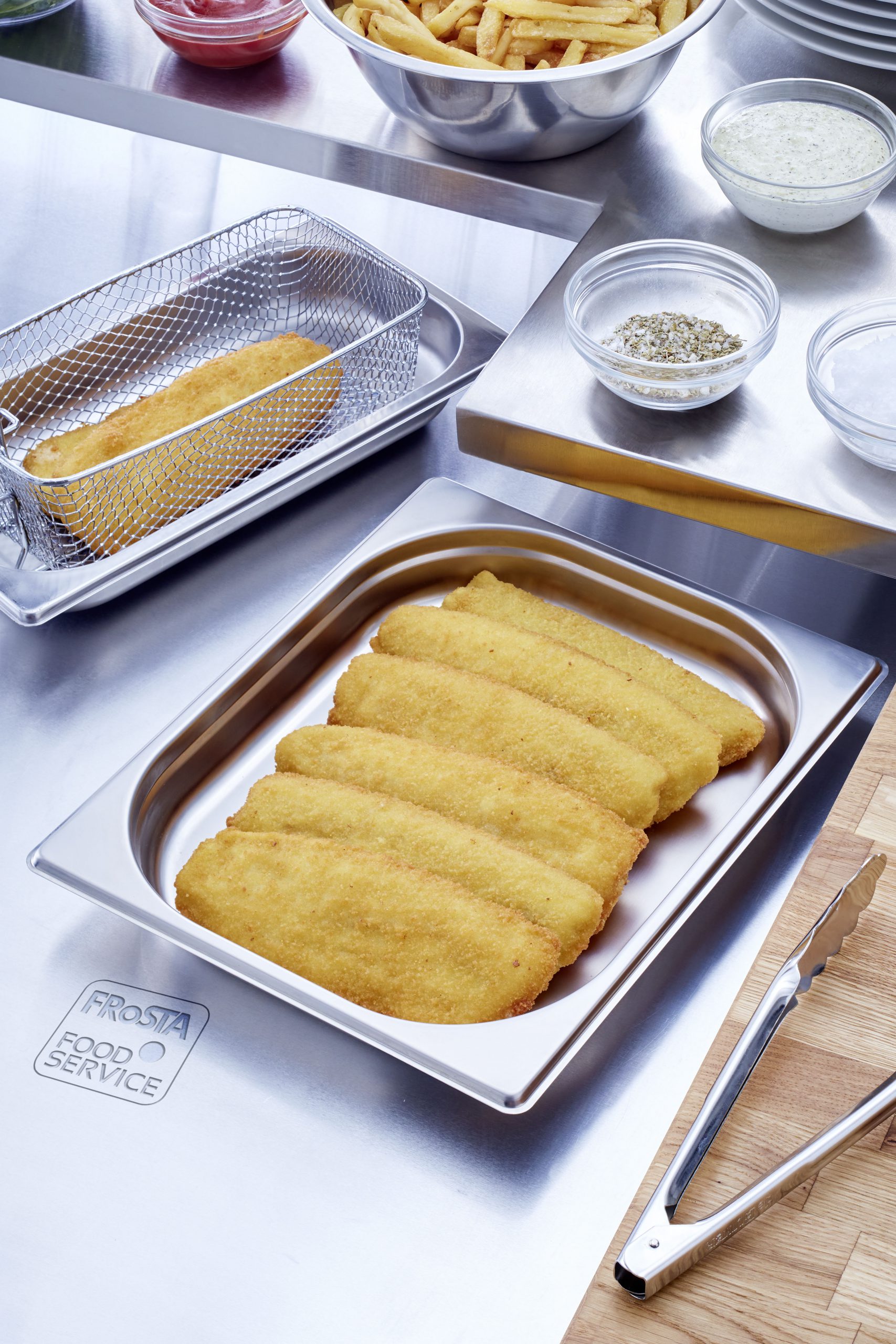 MSC Breaded Formed Alaska Pollock Fillet approx. 150g - Foodservice EN