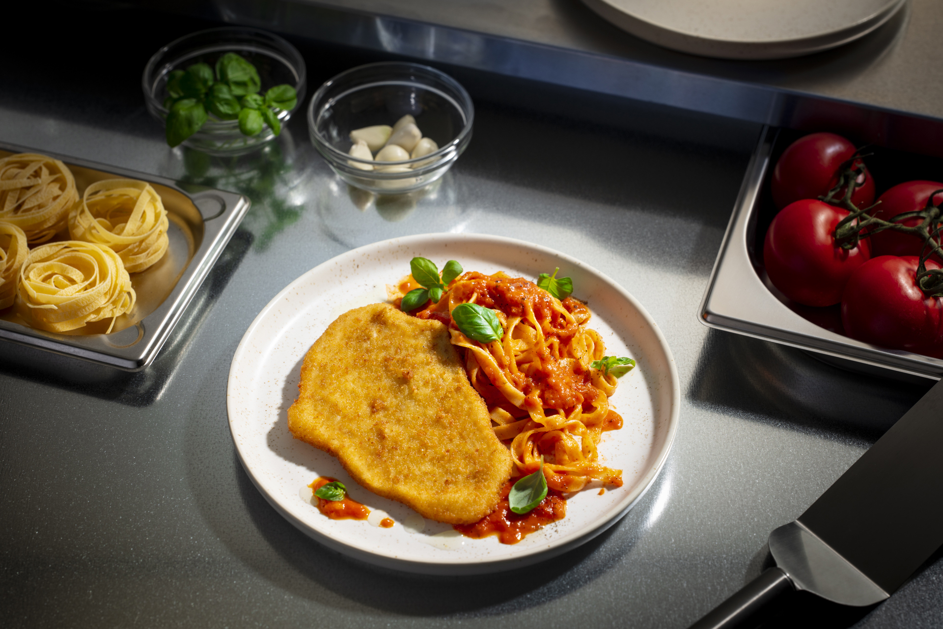 Vegan Pasta Milanese Style - Foodservice EN